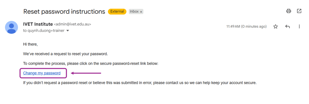 How to Log In & Troubleshoot Password Issues as Trainer
